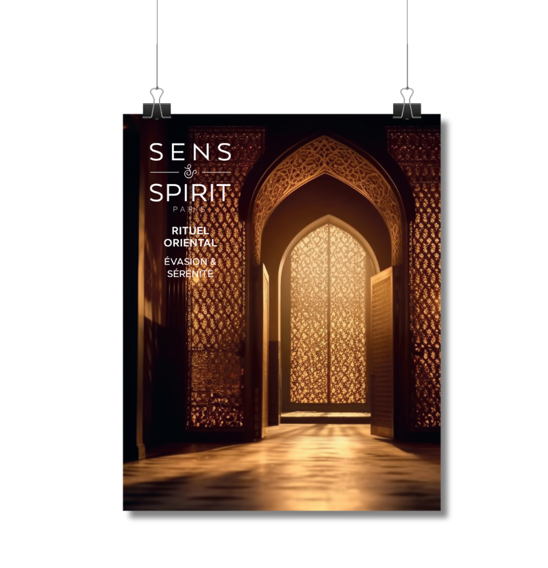 Poster 'Oriental' corps format A2 - Sens&Spirit - Les produits Sens&Spirit™